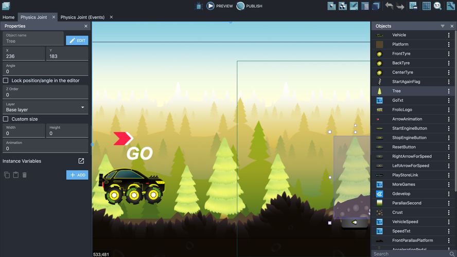 GDevelop: Open-source game making software designed to be used by ...