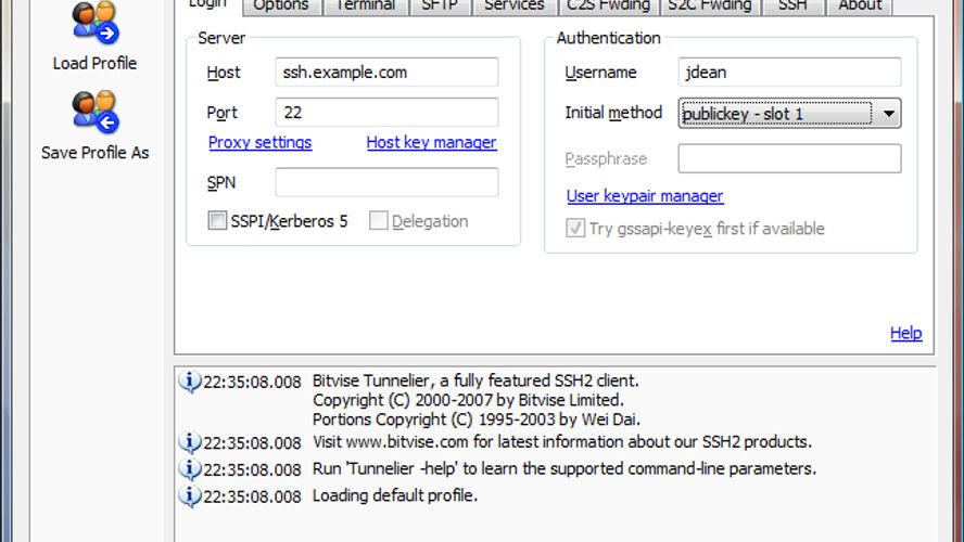 Bitvise SSH Client: SSH client for file transfer, terminal and ...