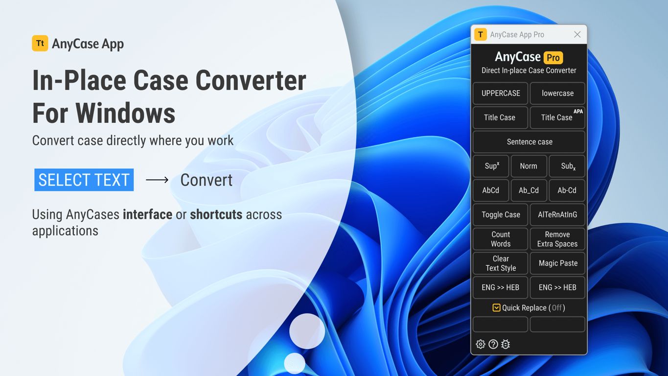 AnyCase Alternatives and Similar Software | AlternativeTo