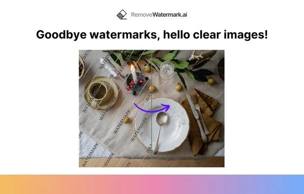 Watermark Remover AI: Remove watermarks from your images in a single ...