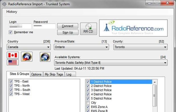 FreeSCAN: Freeware program for programming the Uniden brand radio ...