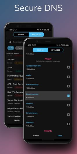 RethinkDNS: DNS over HTTPS / DNS over Tor / DNSCrypt client, firewall ...
