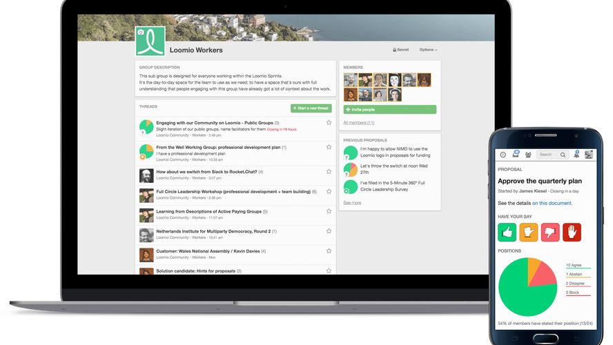 Loomio: Making good decisions with your group shouldn’t be so hard. | AlternativeTo