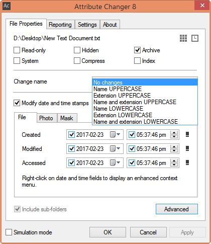 Attribute Changer Alternatives and Similar Software | AlternativeTo