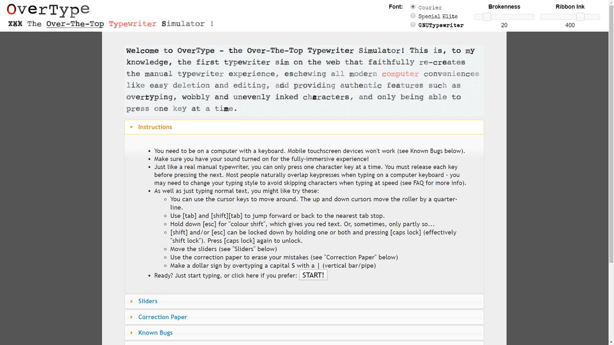 OverType Alternatives and Similar Sites / Apps | AlternativeTo