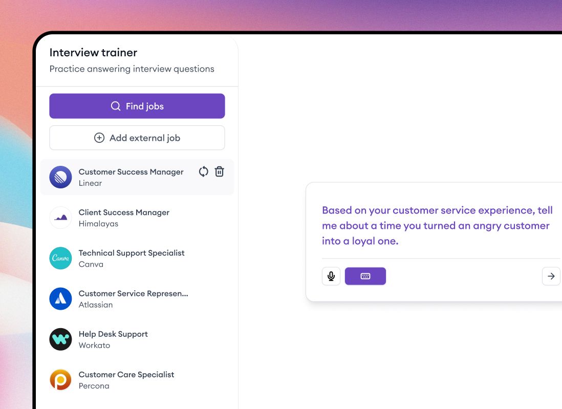 AI Interview Trainer: Ace your next job interview by practicing with ...