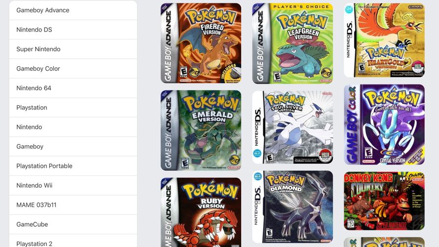 Download ROMs: And Emulators for GBA, SNES, NDS, GBC, GB, N64, NES, PSP ...