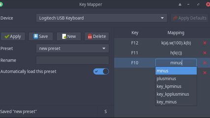 Input Remapper: A tool to change and program the mapping of your input device buttons ...