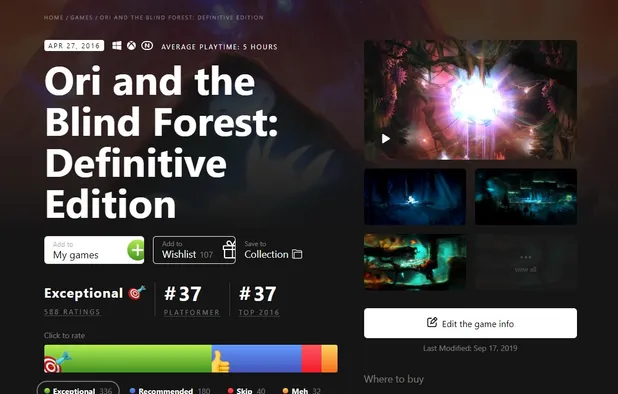 RAWG: The most comprehensive database that is powered | AlternativeTo