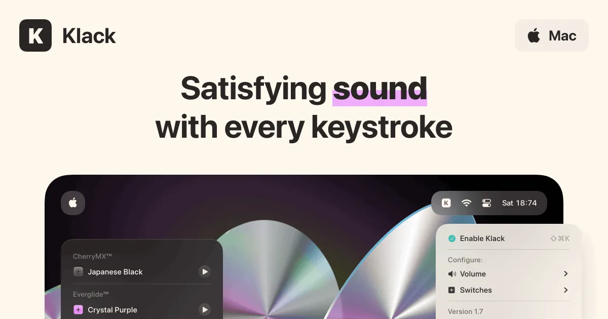 Klack Alternatives: Top 13 Keyboard Sound Emulators & Similar Apps ...