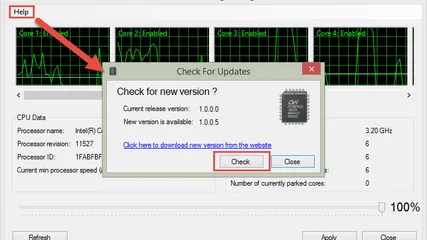 CPU Core Parking Manager 3: CPU Core Parking Utility | AlternativeTo