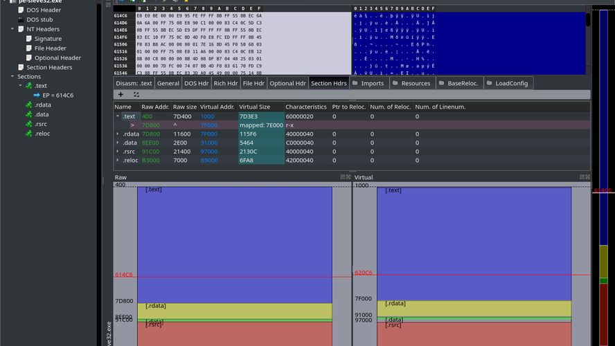 PE-bear: Portable Executable reversing tool with a friendly GUI ...