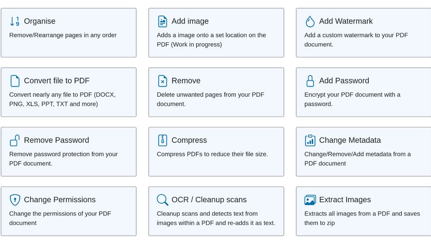 Stirling PDF: Locally hosted web application that allows you to perform ...