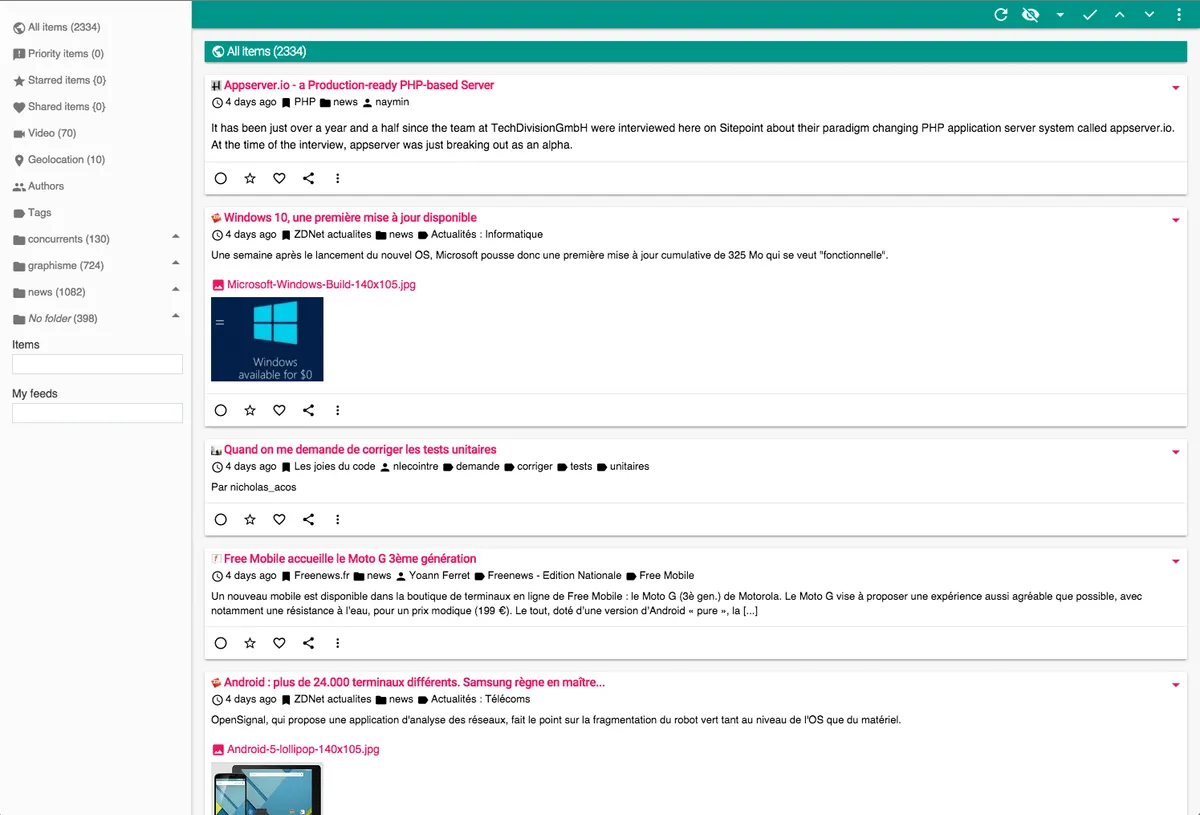 Reader Self Alternatives: 25+ RSS and News Readers | AlternativeTo