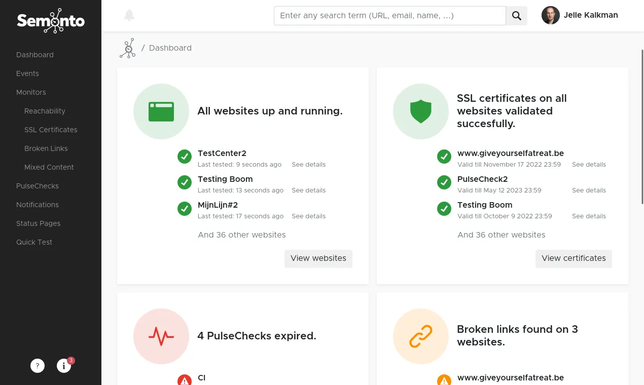 Semonto Alternatives: 25+ Website Monitoring Tools | AlternativeTo