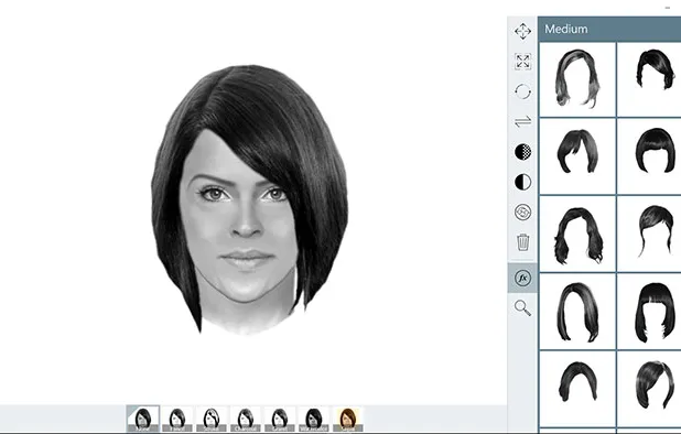 PortraitPad: A web application for creating facial composite picture ...