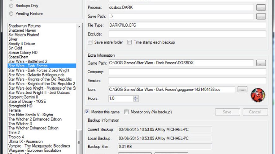 Game Backup Monitor: Automatically backup your saved games with ...