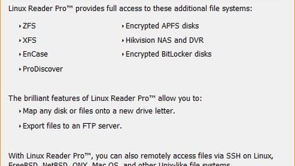 DiskInternals Linux Reader: A freemium tool for reading files from | AlternativeTo