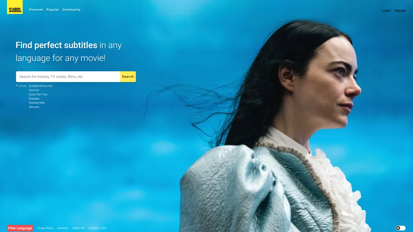 Subdl: Search for movies or series and download subtitles in any ...