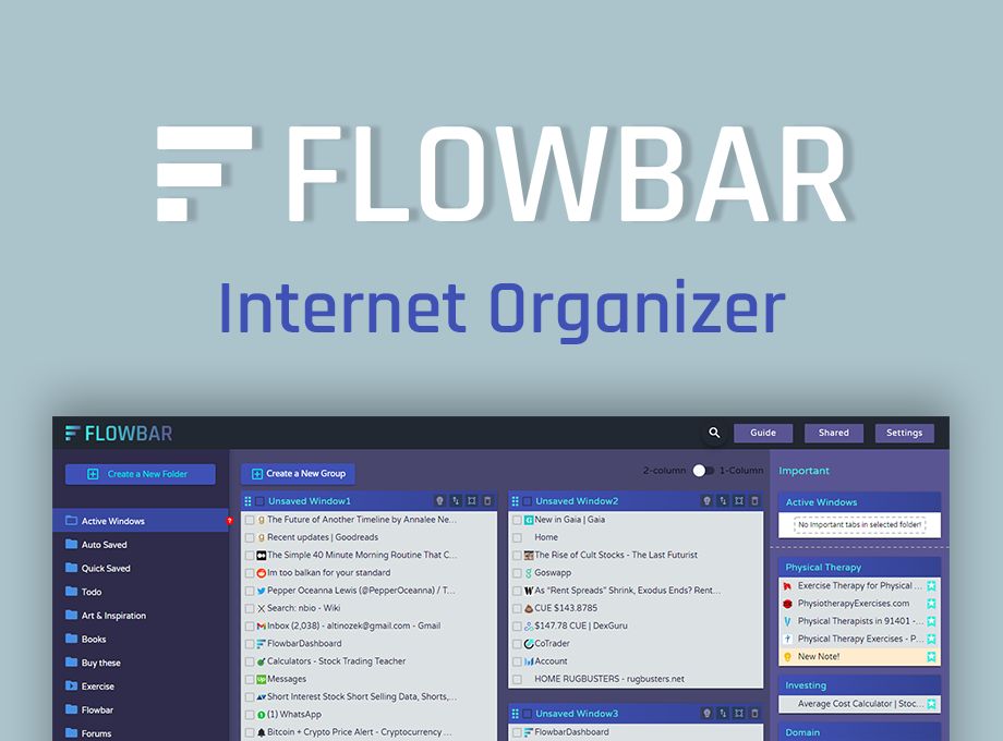 Flowbar Alternatives and Similar Sites / Apps | AlternativeTo