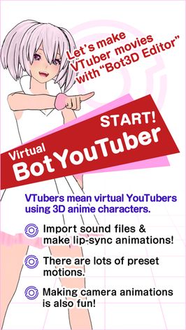 Bot3D Editor - 3D Anime Editor: An app that makes creating 3D ...