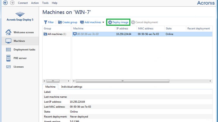 Acronis Snap Deploy: OS deployment and disk imaging tool | AlternativeTo