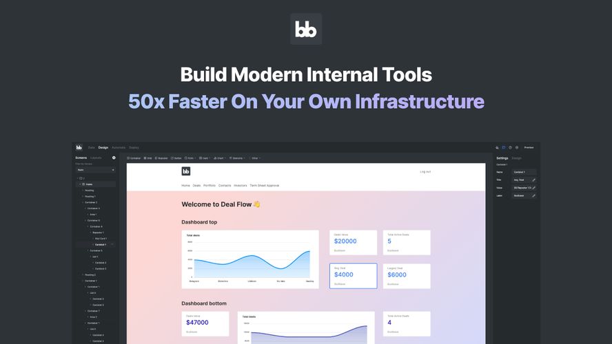 Budibase Free And Open Source Low Code Platform Alternativeto