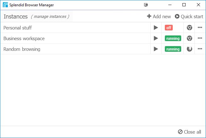 Splendid Browser Manager Alternatives and Similar Software | AlternativeTo