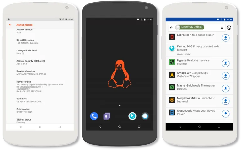 DivestOS: A mobile operating system divested from the norm | AlternativeTo