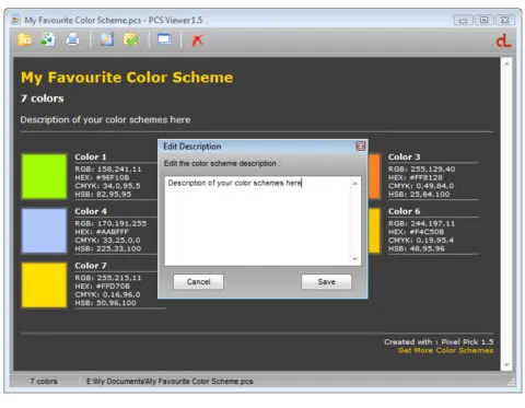 PCS Color Scheme Viewer Alternatives and Similar Software | AlternativeTo