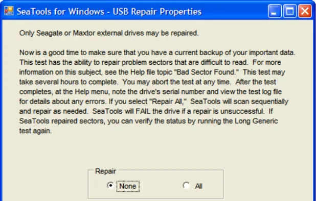 SeaTools: Diagnostic tool that helps you | AlternativeTo