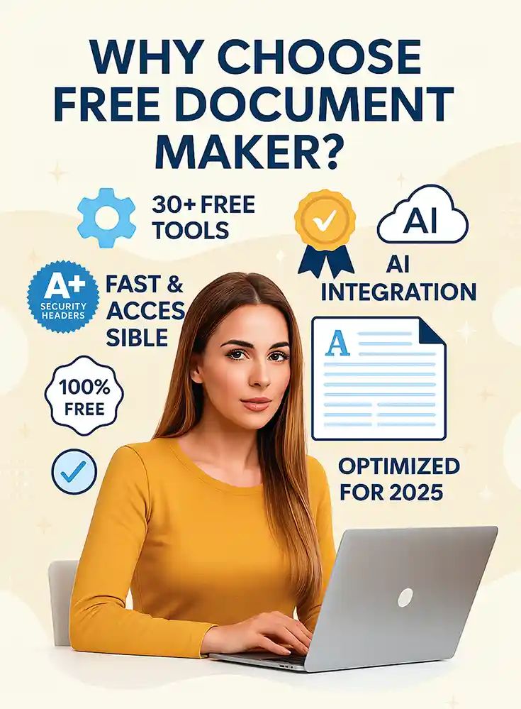 Free Document Maker: Create, edit, generate, and convert documents ...