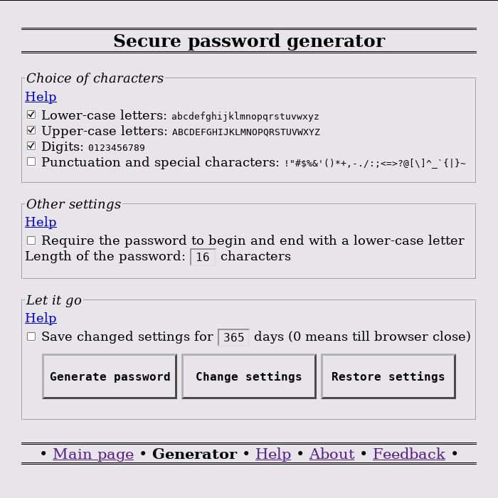 Secure password generator (twice secure) Alternatives and Similar Sites ...