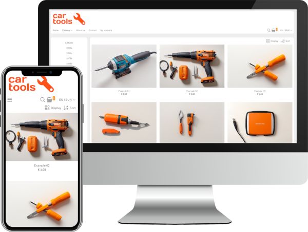 EasyWebshop: With EasyWebshop you can create an online store in a few simple steps | AlternativeTo
