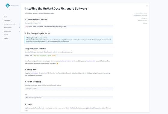 UnMarkDocs: Beautiful docs & superpowered markdown from your GitHub repo | AlternativeTo