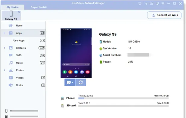 iReaShare Android Manager: A featured-packed data transfer and ...