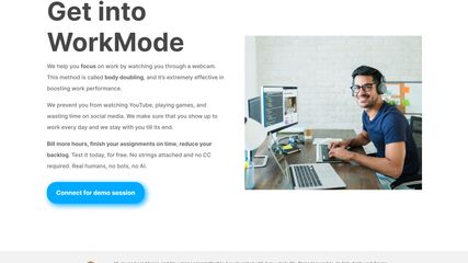 WorkMode Body Doubling App: WorkMode helps you overcome procrastination | AlternativeTo