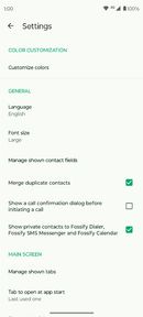 Fossify Contacts: Easy and quick contact management with no ads ...