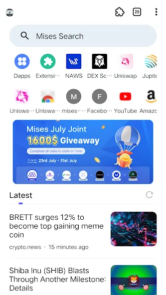 Mises Browser: Mises browser is the first fast secured and extension ...