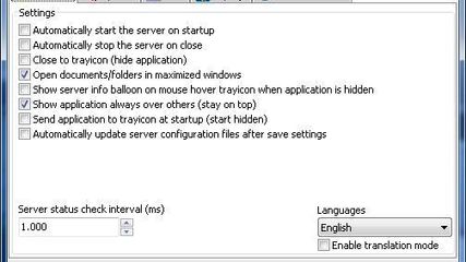 Portable Webserver: It's a portable server manager that you can ...