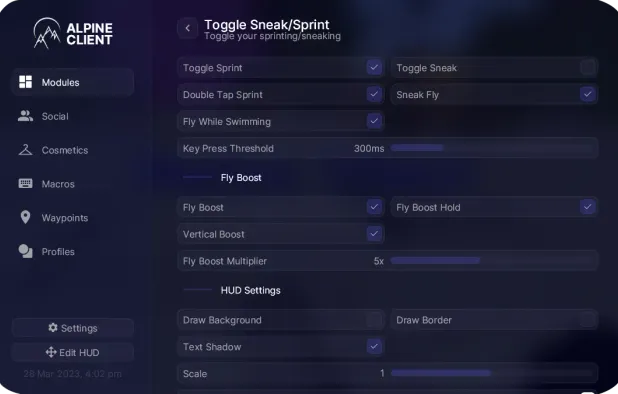 Alpine Client: Your lightweight Minecraft mod pack | AlternativeTo