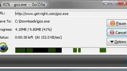 Go!Zilla: Improve your downloads with Go!Zilla | AlternativeTo