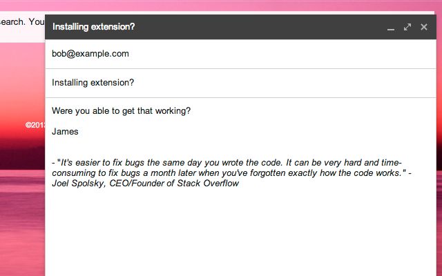 Random Signature Quotes for Gmail Alternatives and Similar Extensions ...
