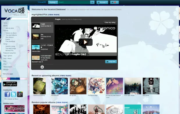 VOCALOID Wiki Alternatives: Top 1 Music Discovery Services & Similar ...