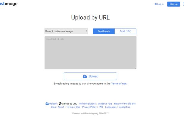 PostImage.org: An image upload site that focuses on easy link sharing ...