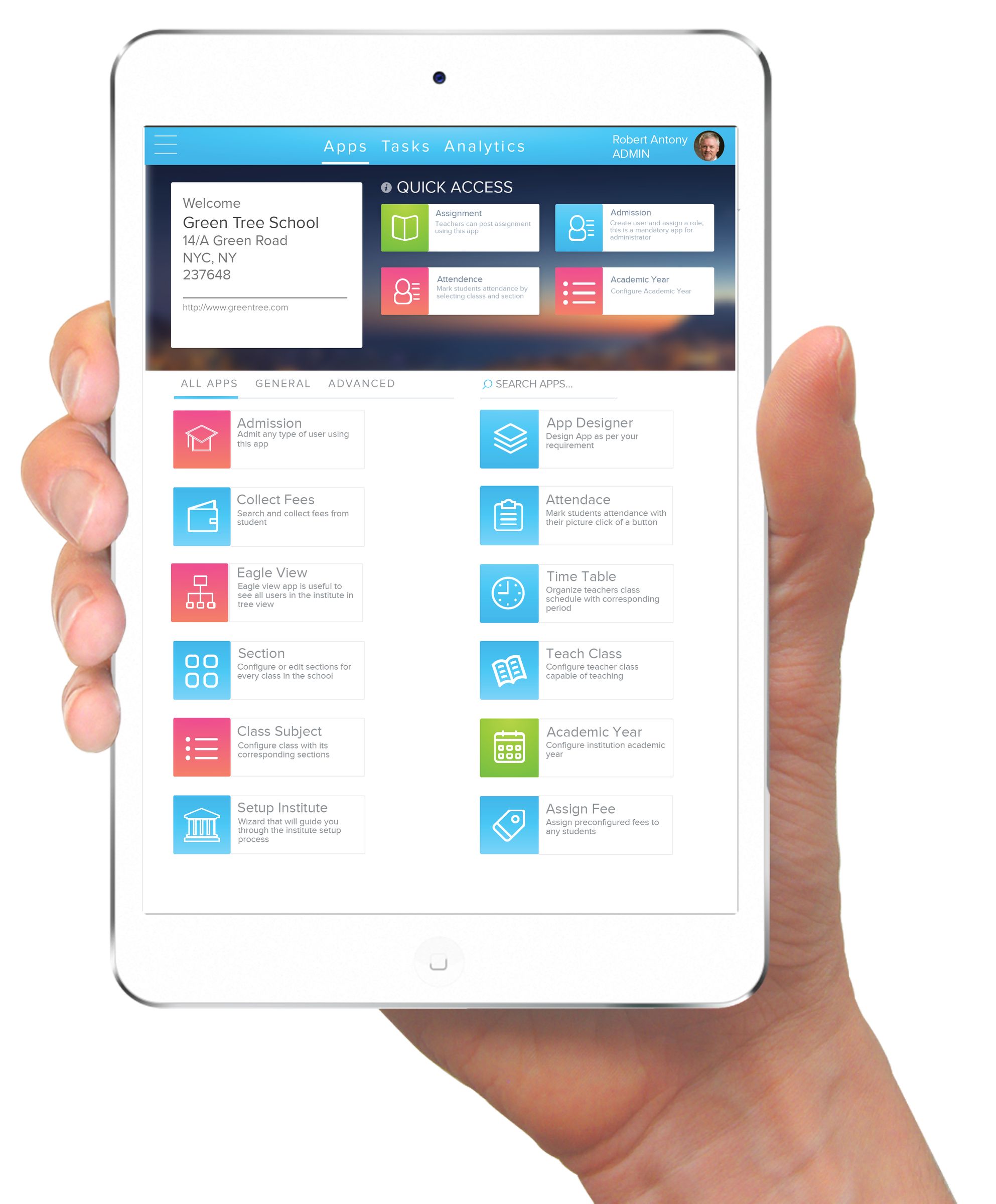 Clofus: Next-Gen College, Institute Free School Management Software ...