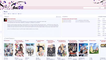 AniDB: Non-profit anime database providing you with all information ...