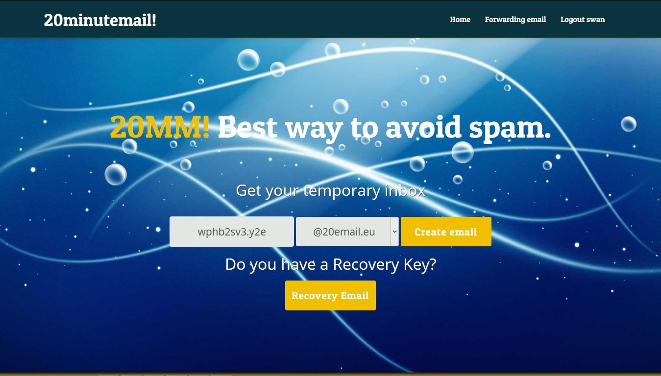 20minutemail! Alternatives: Top 12 Disposable Email Services ...