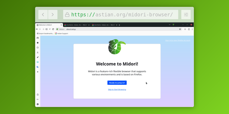 Midori: Lightweight, fast, and free web browser. | AlternativeTo