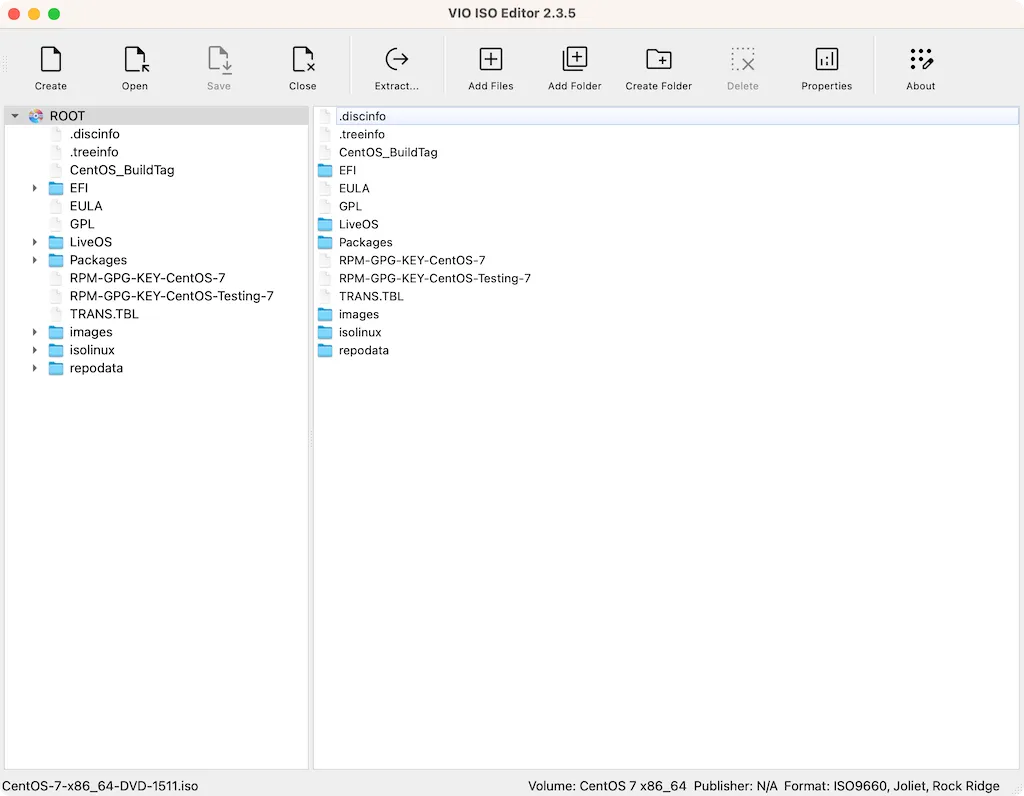 VIO ISO Editor: Modern cross-platform ISO editor for Windows and Mac ...